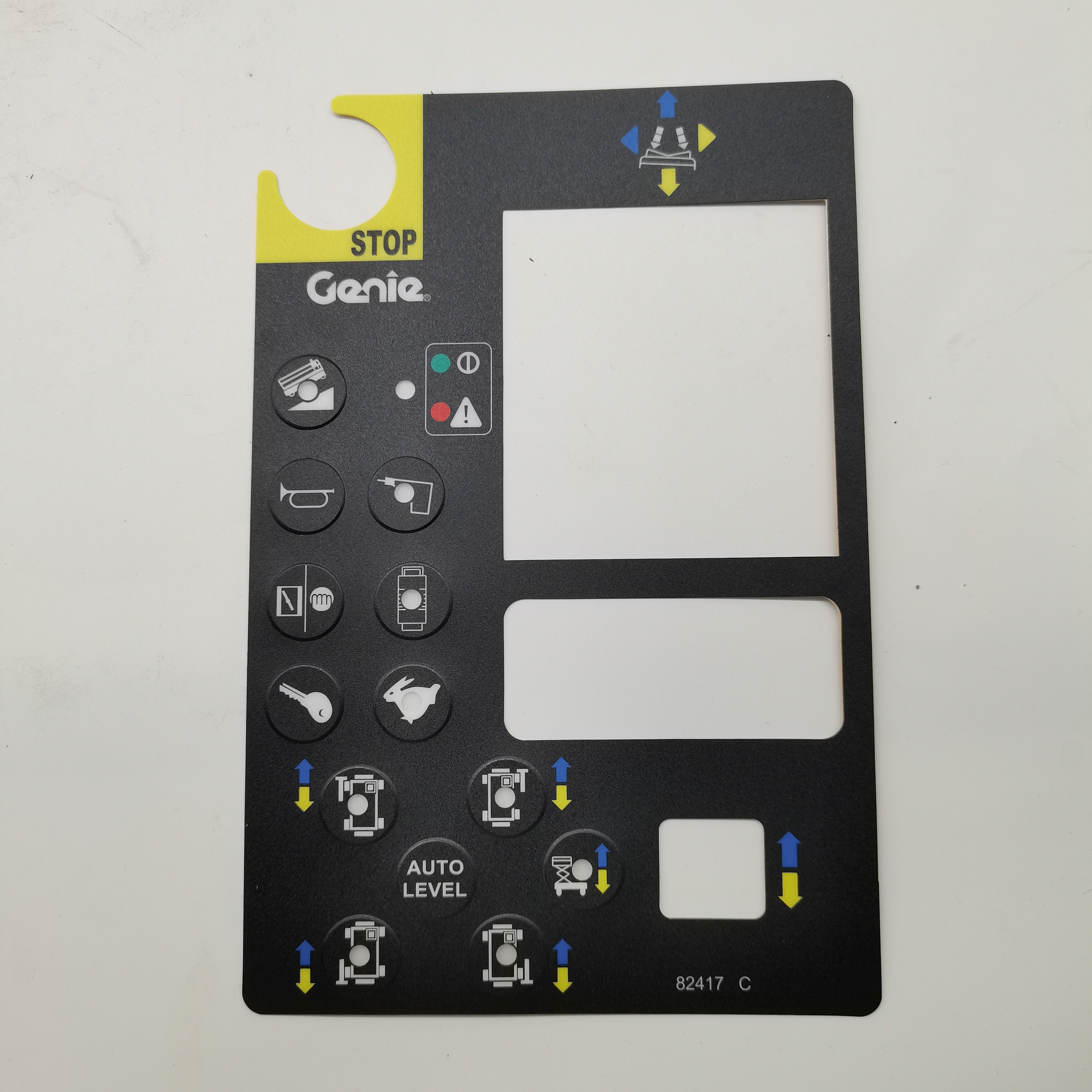 Panel Lift Genie Platform Control Panel Decal 72081GT - Boom Lift ...