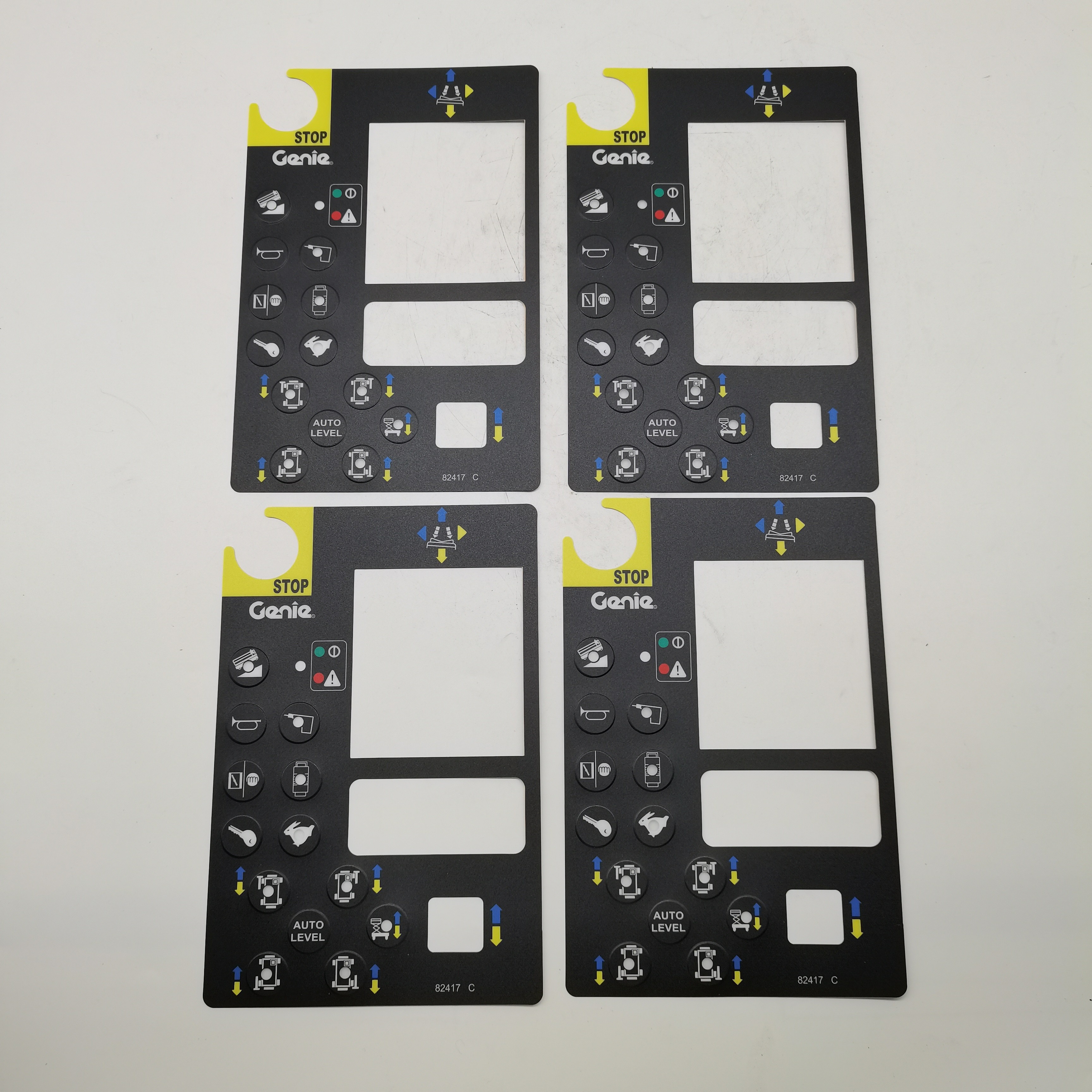 Platform Control Panel Decal 82417GT For Genie GS-2668 RT GS-3268 RT ...