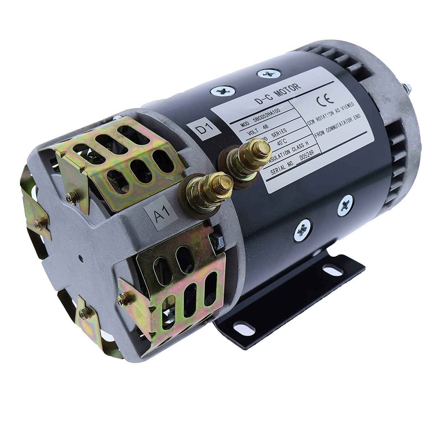 Aftermarket Electric Motor 24V 4.5 HP Black Color For Genie
